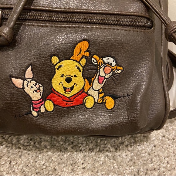 Disney | Bags | Vintage Winnie The Pooh Brown Mini Backpack | Poshmark